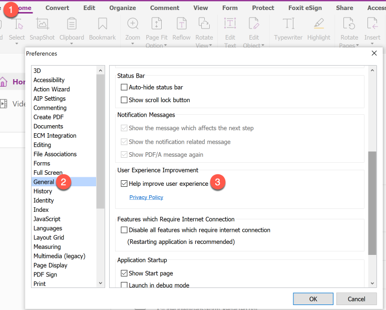 How to Disable User Experience Analytics