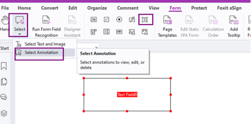 Form Field Editing--Configuring Text Alignment in Text Fields