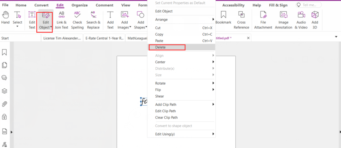 How to Delete or Edit PDF Sign?