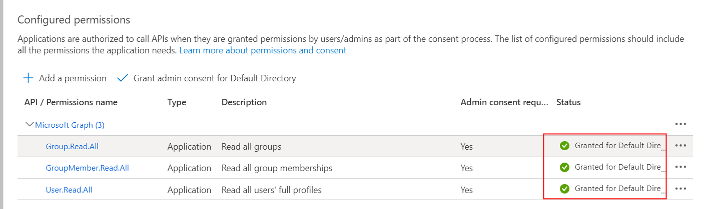 Azure Active Directory (SAML SSO 2.0) User Sync Configuration