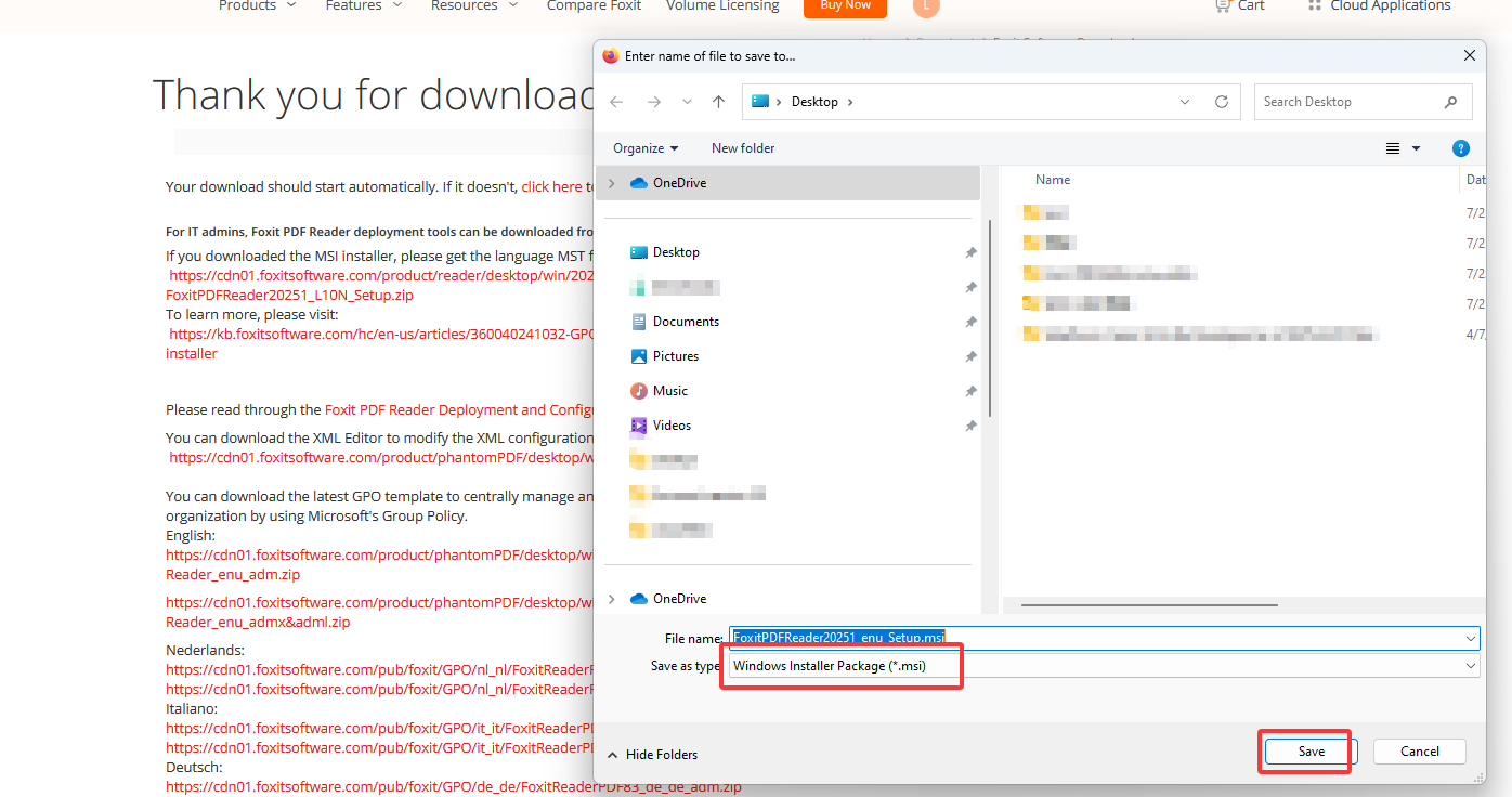How to download and install Foxit Reader on Windows