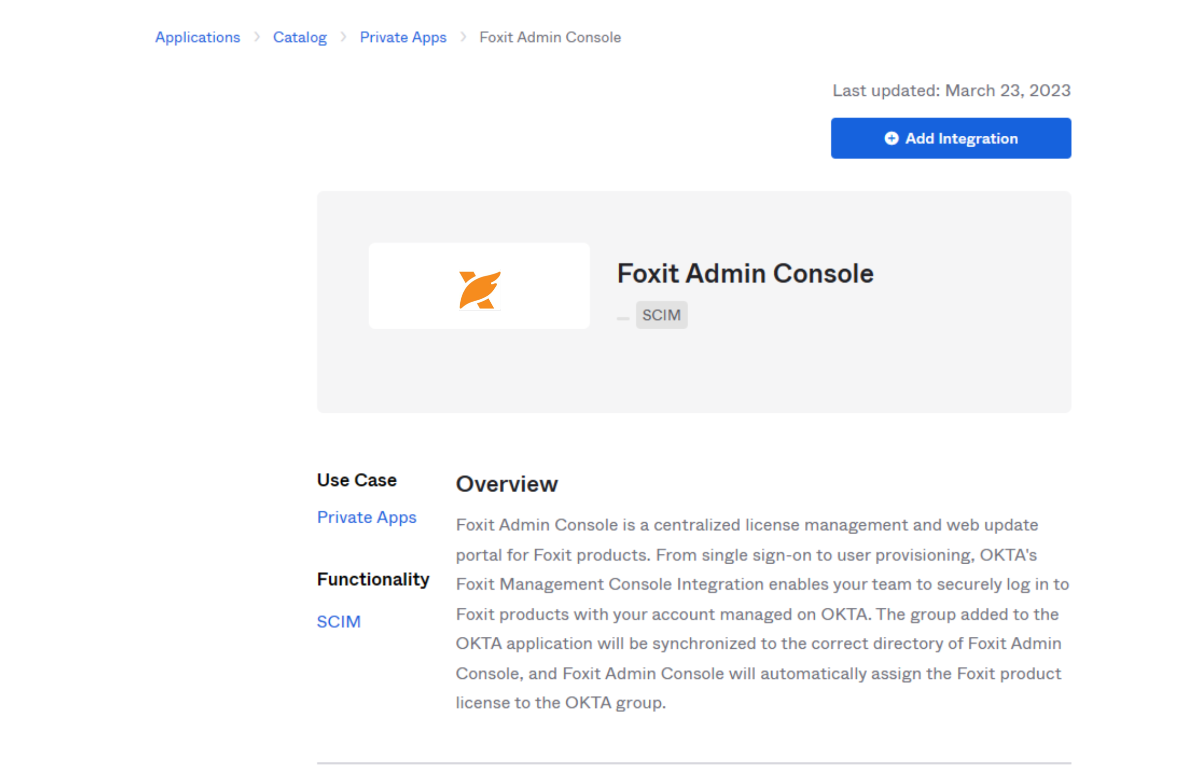 Okta SSO/SAML Configuration